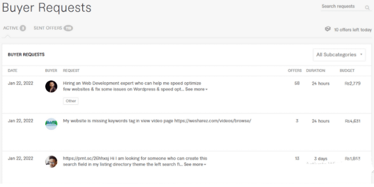 Buyer Request On Fiverr : Are They Still Working In 2025!!