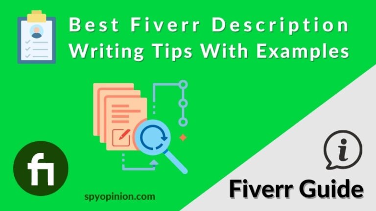 10+ Fiverr Gig And Profile Description Tips With Examples